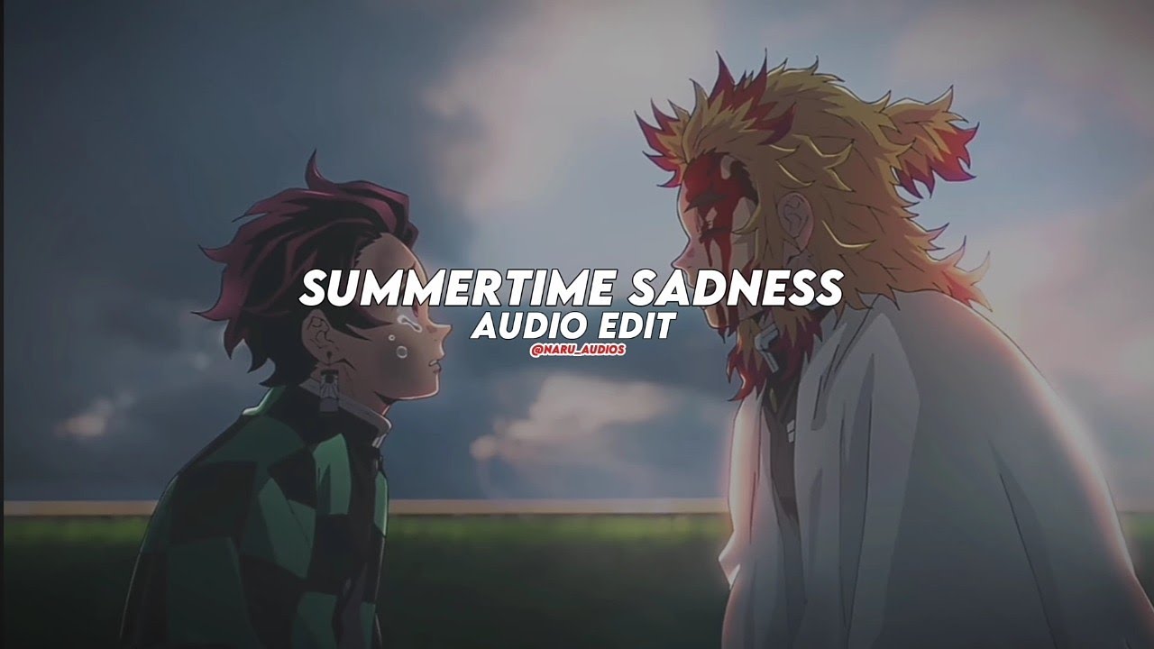 Summertime sadness - lana del rey (edit audio) - YouTube