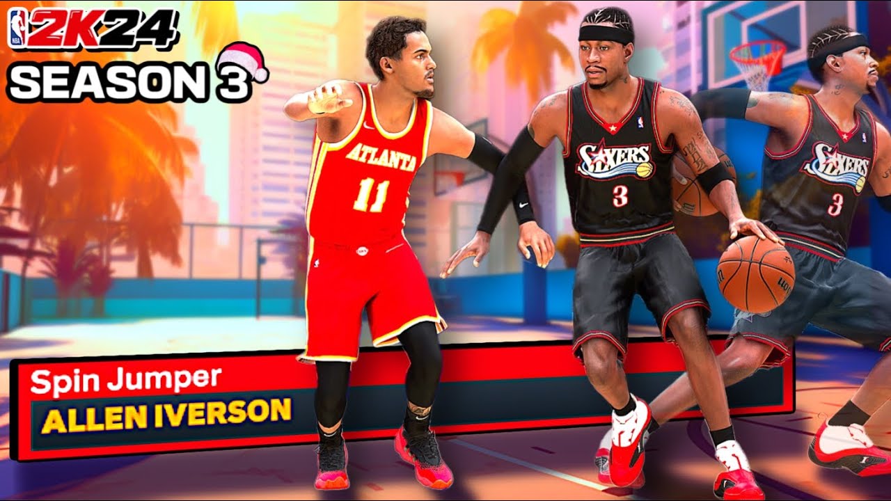 2K REWORKED The ALLEN IVERSON SPIN SHOT for Season 3 and it's INSANE on ...