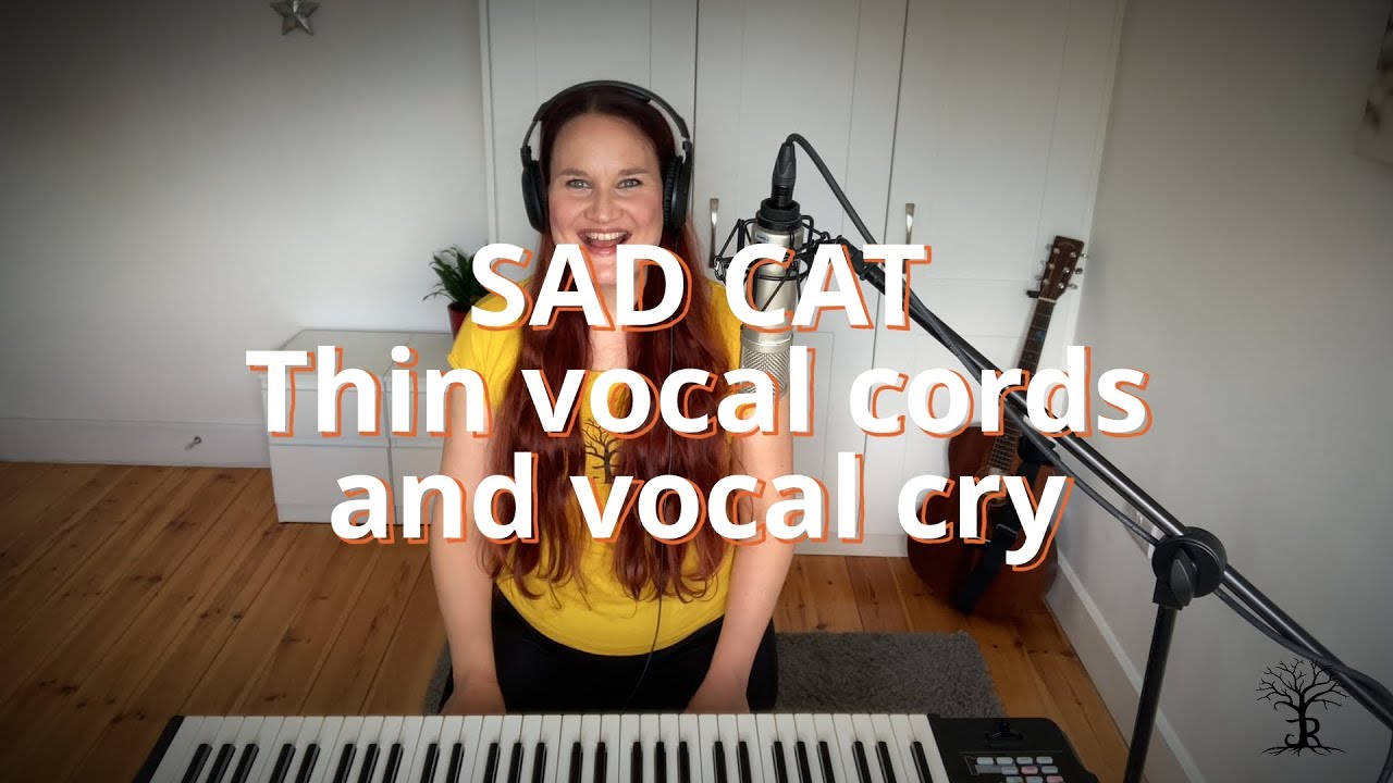 Sad Cat Vocal Warm-Up – Thin Vocal Cords and Vocal Cry (Sing-Along ...