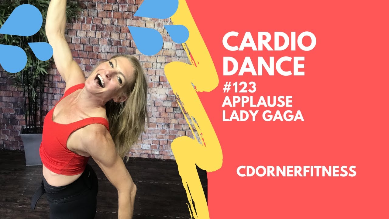 Cardio Dance Workout Lady Gaga "Applause" Learn the Routine! - YouTube