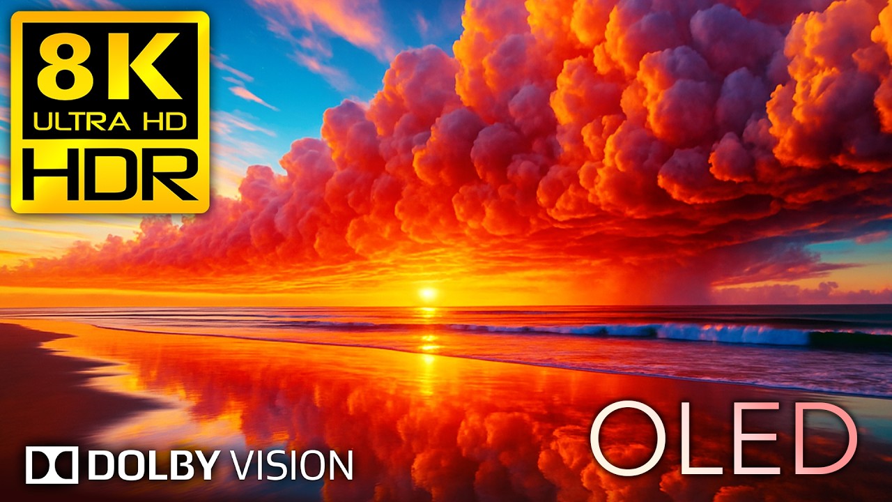 INSANE 8K HDR Video with Dolby Vision and 120fps - OLED TEST DEMO - YouTube
