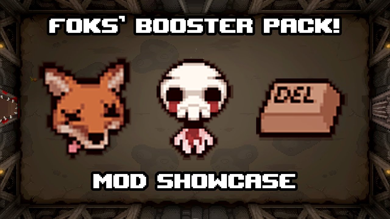 Del Key! - Foks' Booster Pack Mod Showcase | Tboi Repentance - YouTube