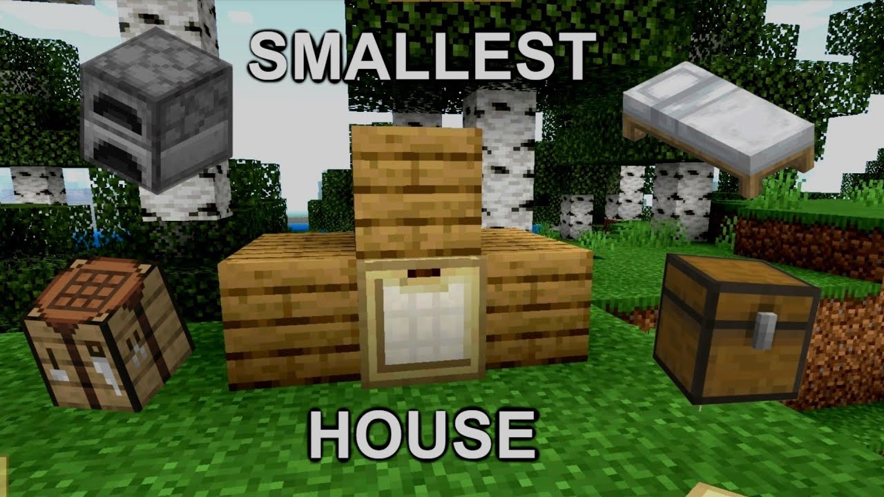 The *SMALLEST* Minecraft house with all these things🤩 - YouTube