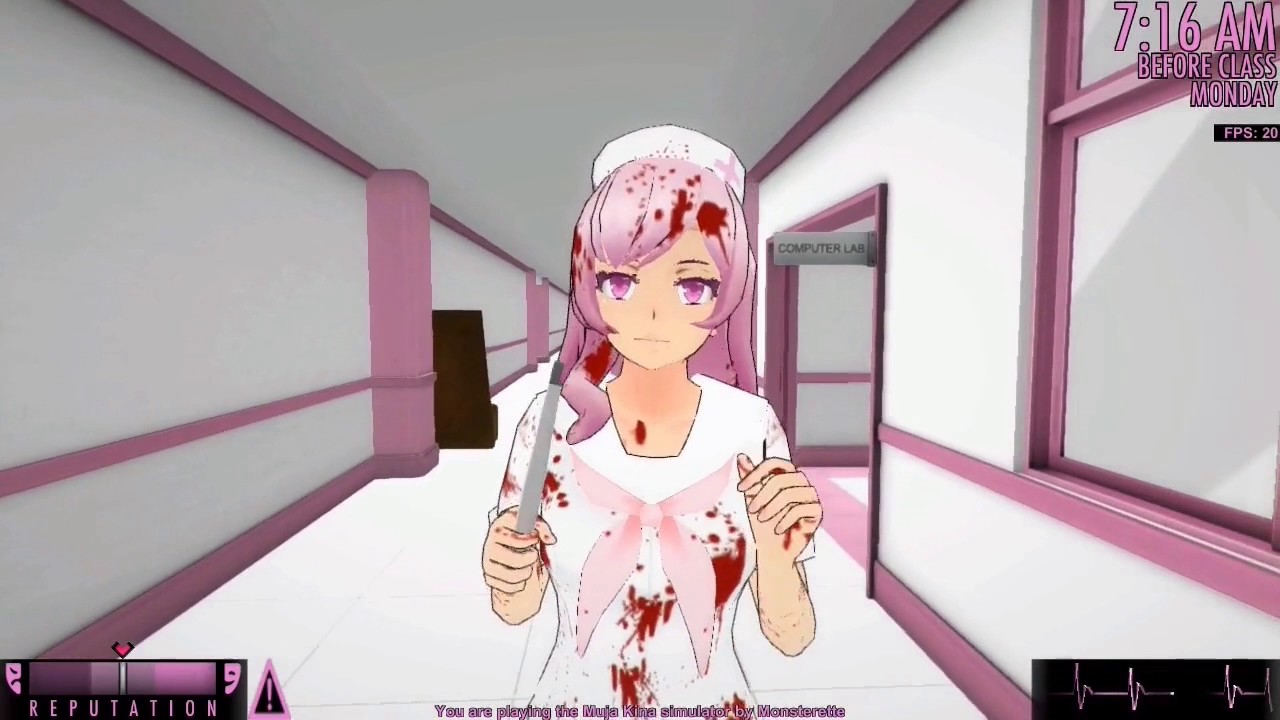 Yandere Simulator Gameplay - Muja Kina Mod ! - YouTube