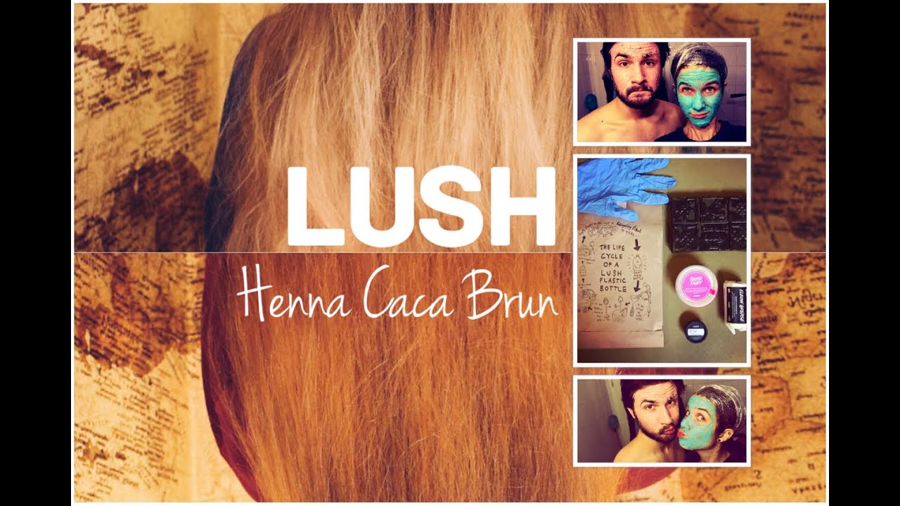 LUSH | Henna Caca Brun auf BLONDEM Haar - YouTube