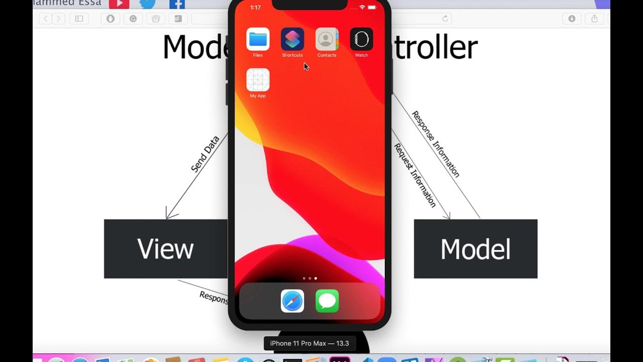 23 iOS & Swift with Model View Controller MVC - YouTube