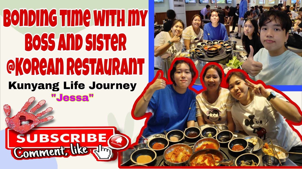 DINNER WITH THEM @WONJO BUANJIB@THE BEST K-BBQ - YouTube