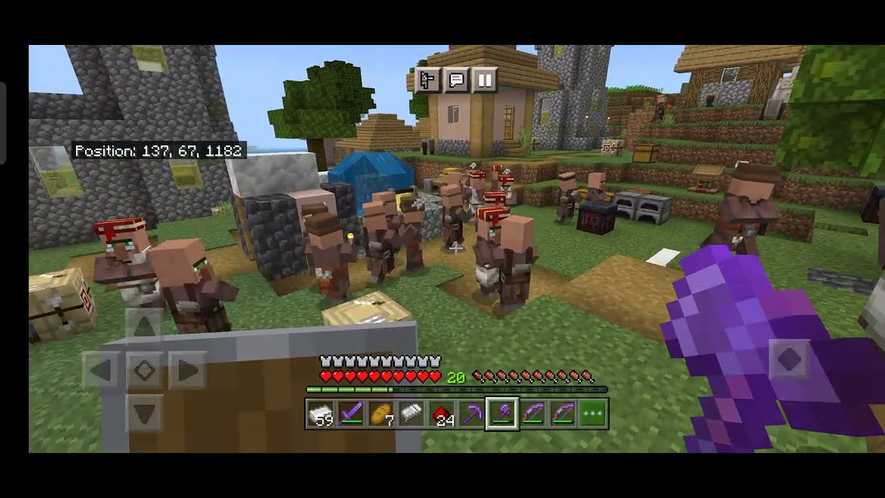 Villager Talking 😂 - YouTube