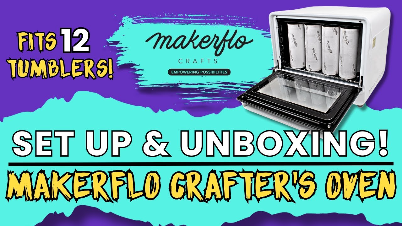 MakerFlo Sublimation Crafter's Oven | Set Up & Unboxing! - YouTube