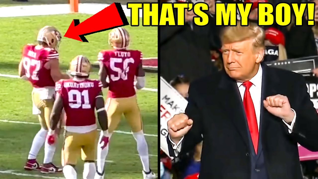 Trump Bootlicker Nick Bosa Honors Donald with Cringey Dance Celebration ...