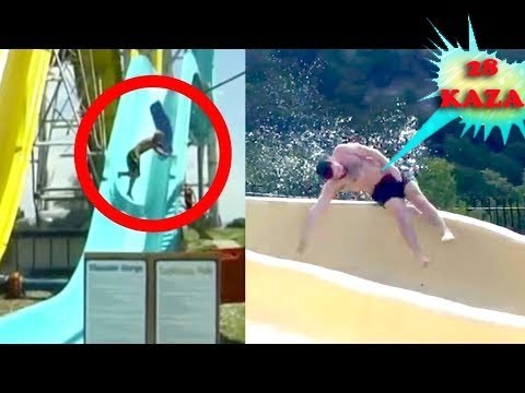 SU KAYDIRAĞI KAZALARI (Su Kaydırağına Binerken İki kez Düşüneceksiniz)