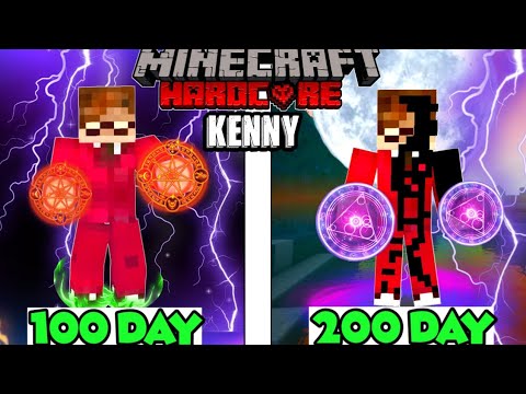 Surviving 200 Days as KENNY in Minecraft Hardcore! (Hindi) |Darkheroes ...