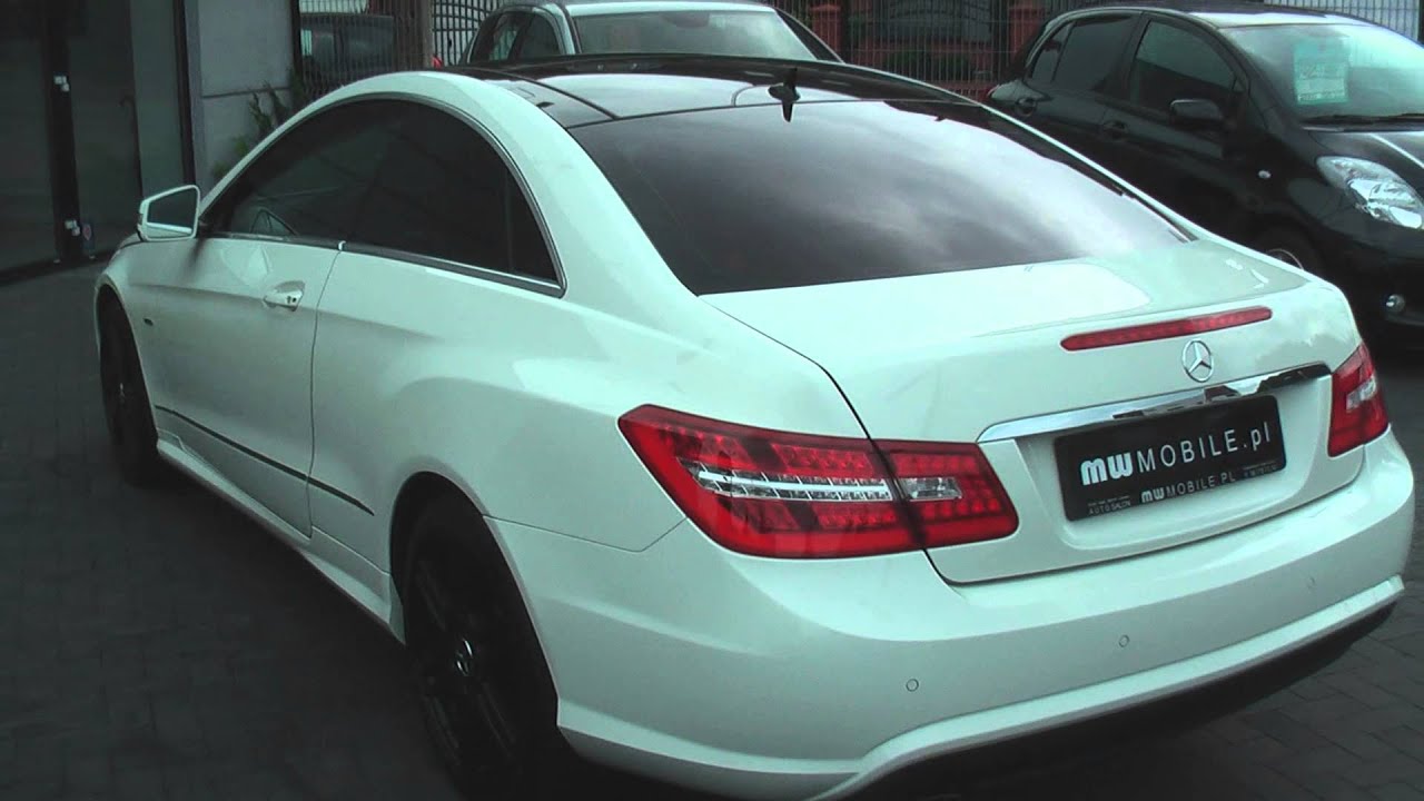Mercedes e250 coupe - YouTube