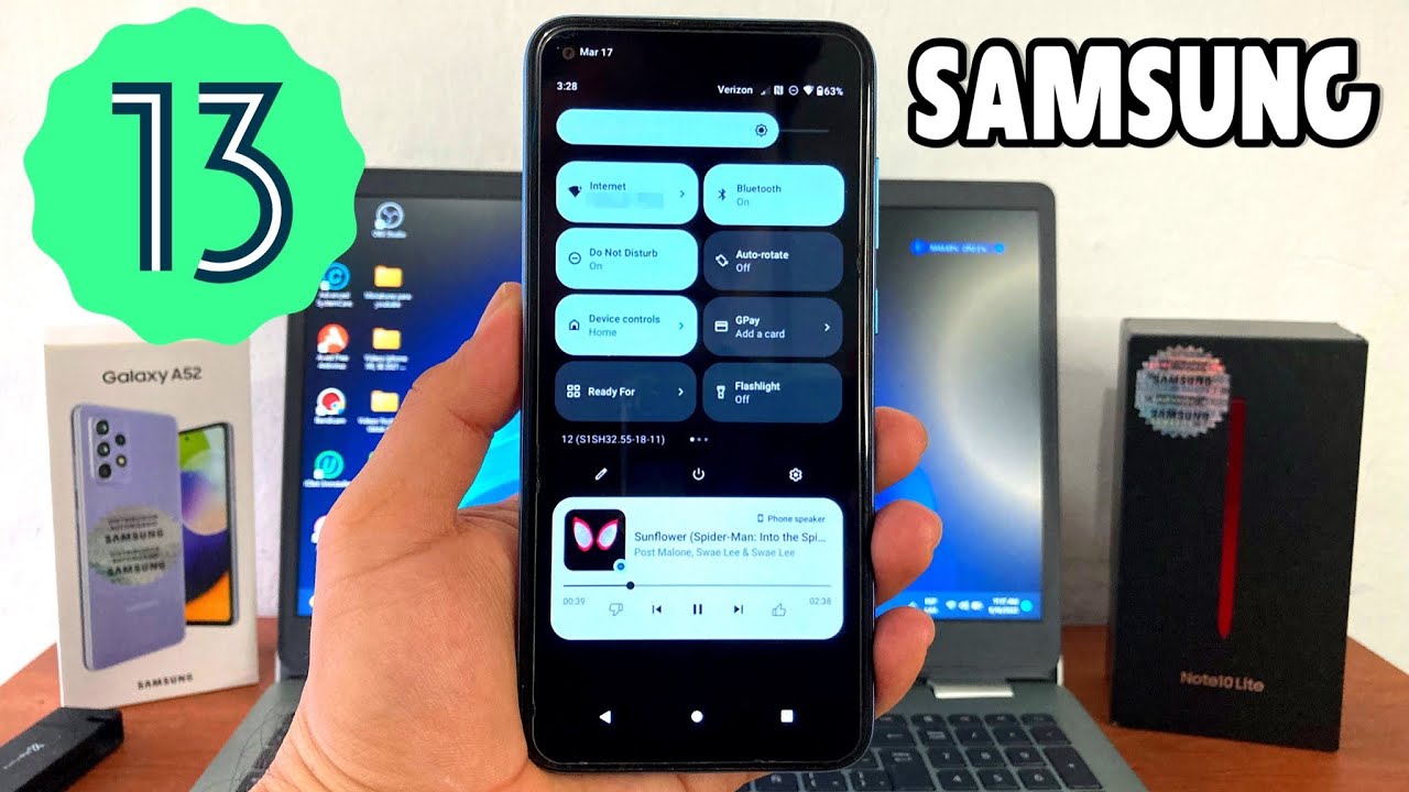 SAMSUNG que van a recibir Android 13 de la serie S 📲 - YouTube