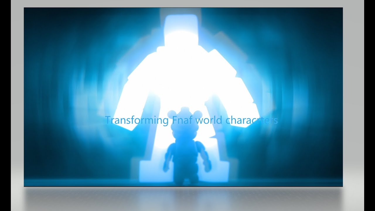 Transforming FNAF world characters in blender (FNAF Blender) - YouTube