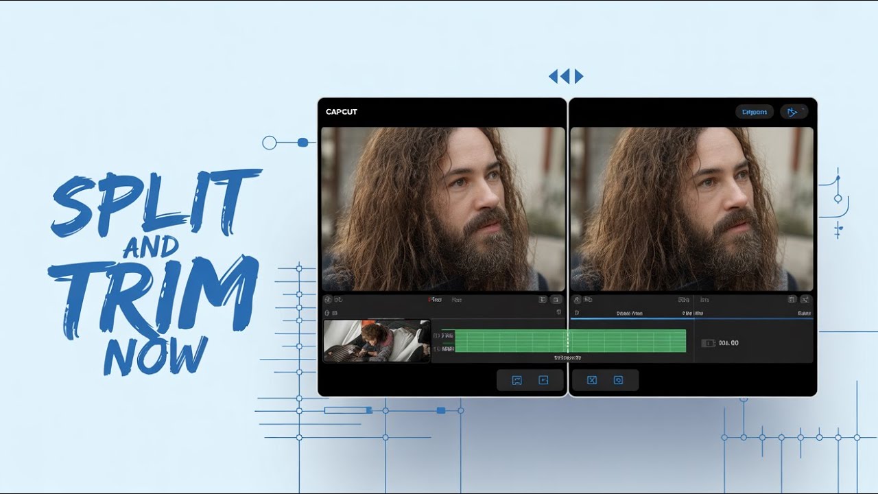 How to Split and Trim Clips in CapCut | Full Guide - YouTube
