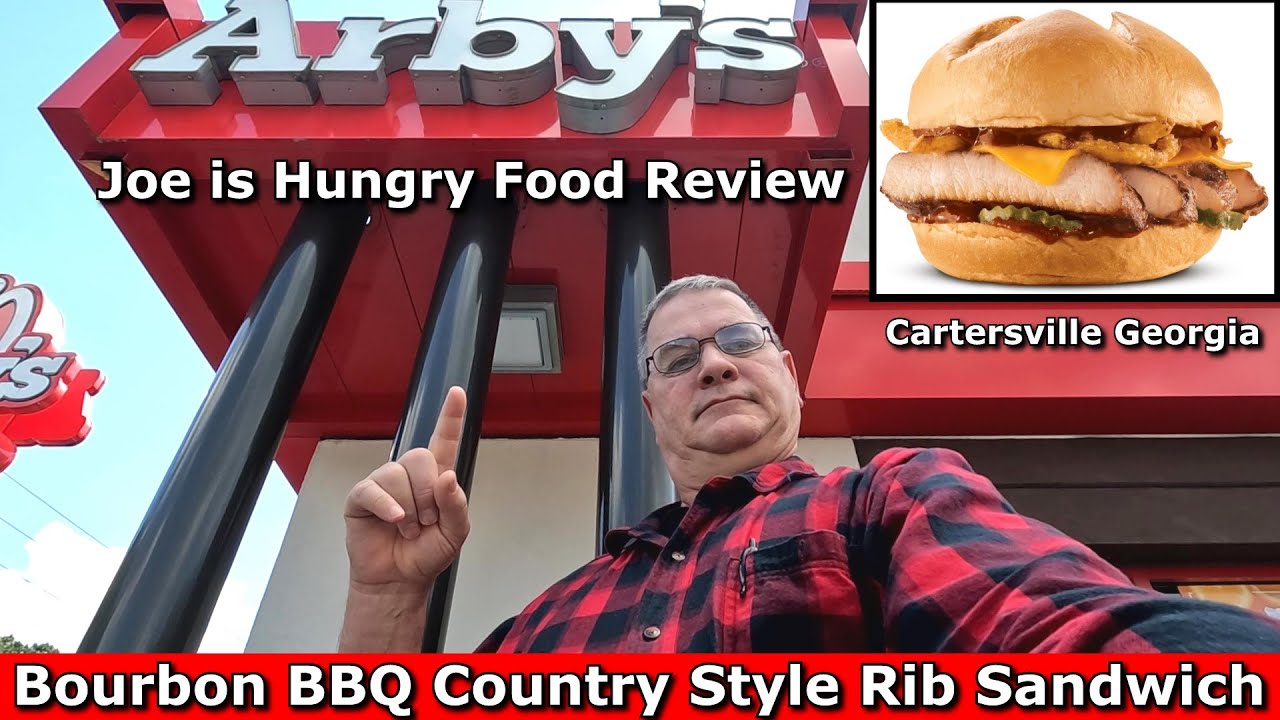 Arby’s New Bourbon BBQ Country Style Rib Sandwich Review | Joe is ...