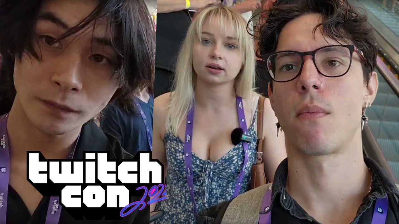 Schrodingerlee Met Sagemommy And JollzTv in TwitchCon - YouTube