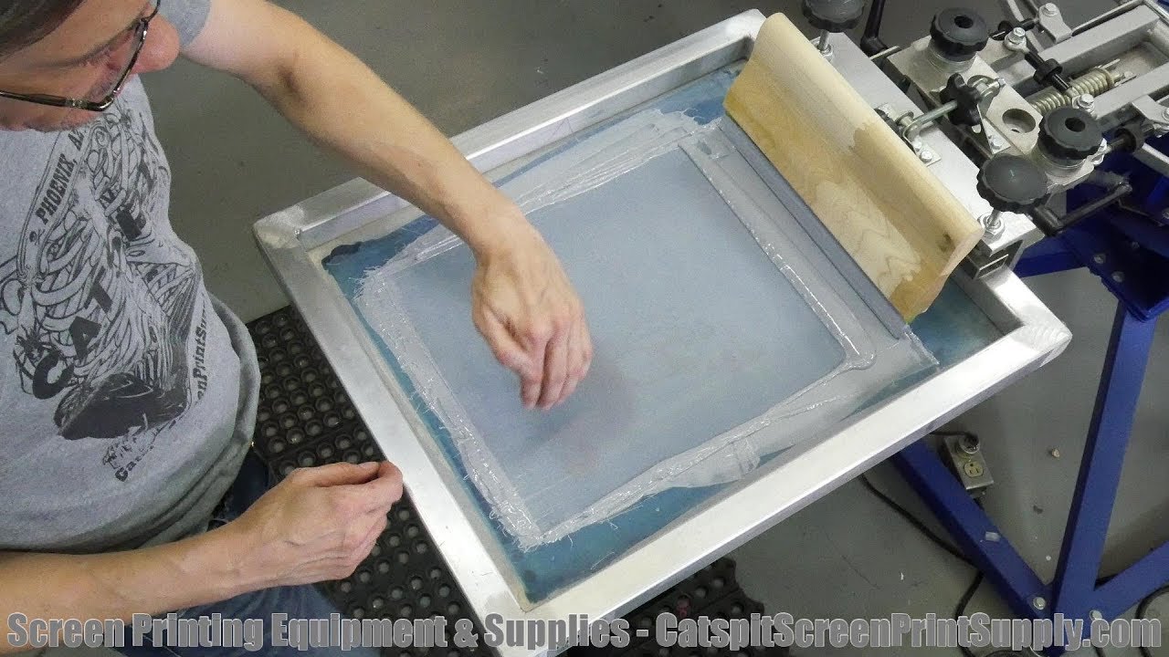 Screen Printing T-Shirts: What Are These Patterns In My Print Surface ...