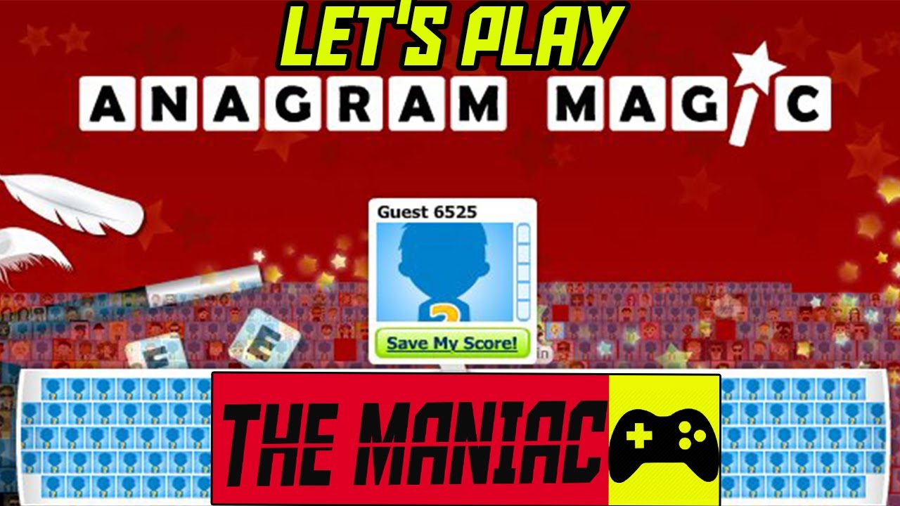 Anagram Magic Miniclip - YouTube