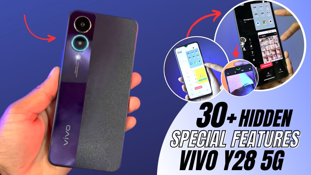 Vivo Y28 5G Tips And Tricks 🔥 Hidden Top 30+ Special Features | Vivo ...