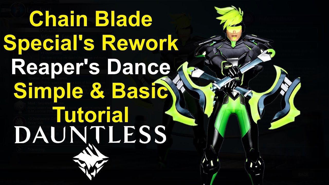 'Reaper's Dance', Chain Blade Special - Simple Tutorial - DAUNTLESS ...