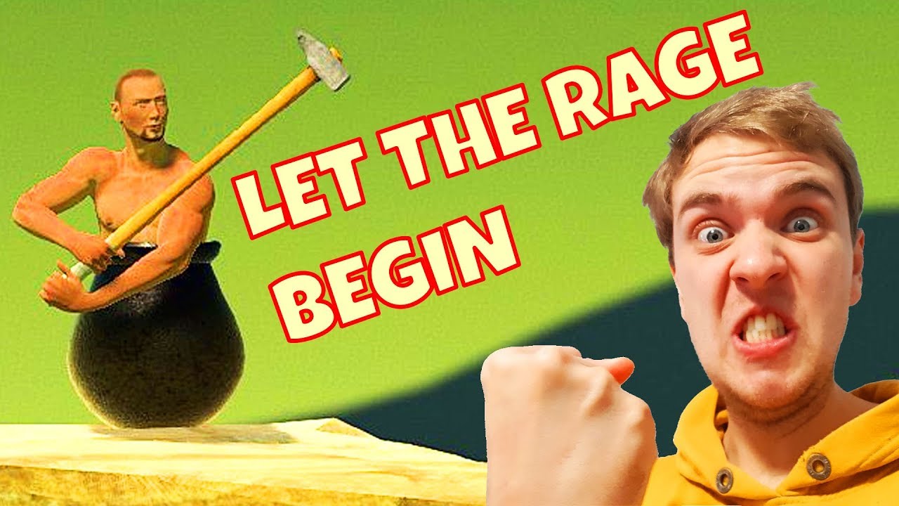 Getting Over It. THE HARDEST GAME I'VE EVER PLAYED! Real RAGE... - YouTube