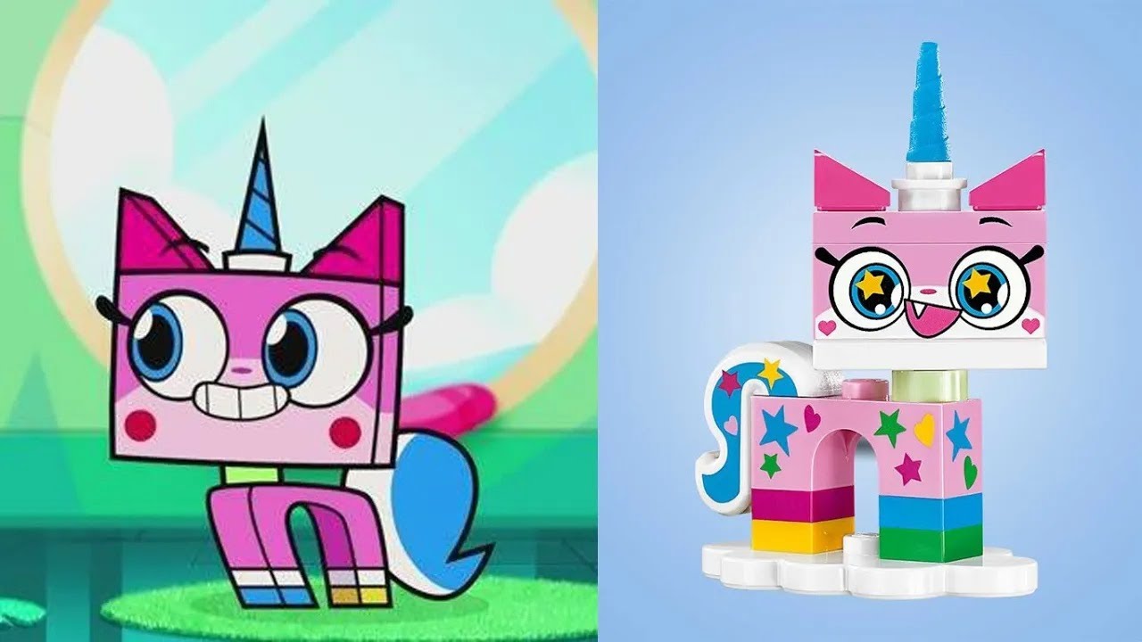 Unikitty! Characters as Lego - YouTube