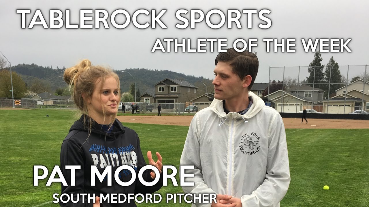 Athlete of the Week: Pat Moore | South Medford Softball Pitcher - YouTube