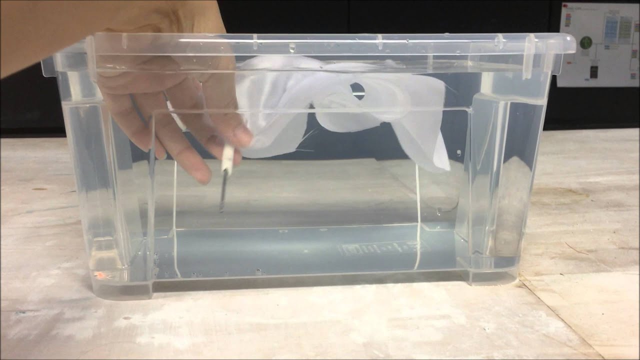 STAGE 04 Forms of Cloth in Water - YouTube