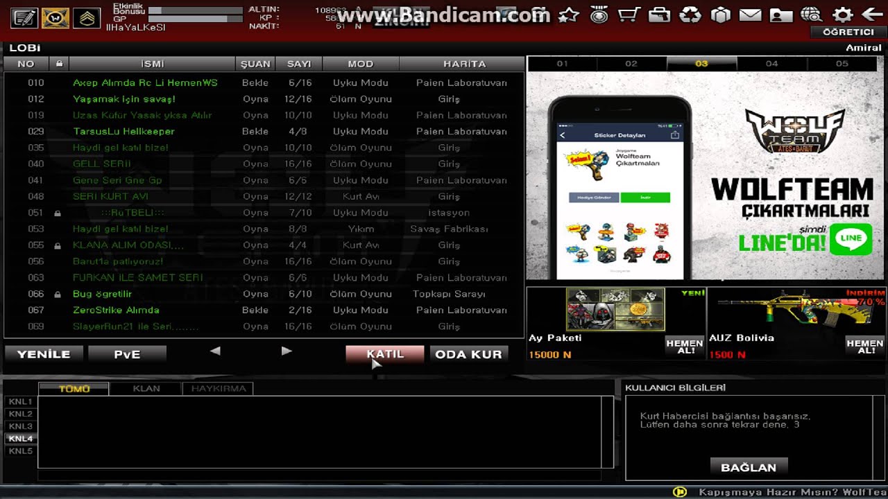 24 ‎Ağustos ‎2015 Wolfteam HACK - YouTube