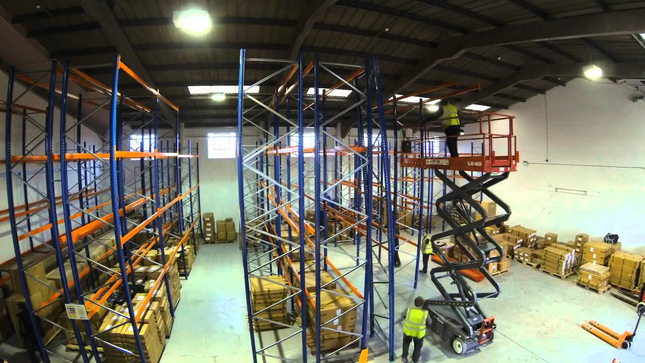Uber Games Warehouse Build - YouTube