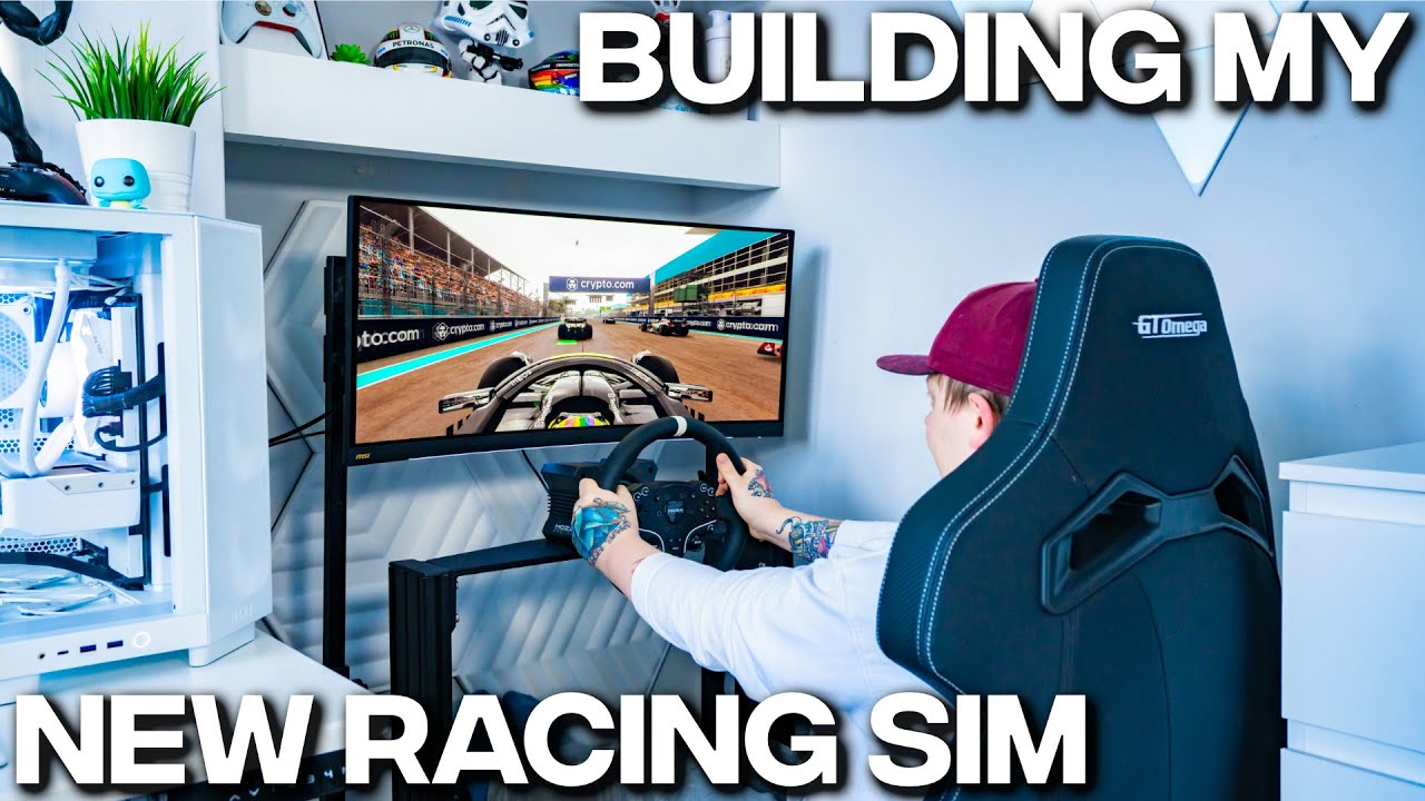 Building My DREAM £5K Racing Sim Setup! (feat. GT Omega, MSI, MOZA ...