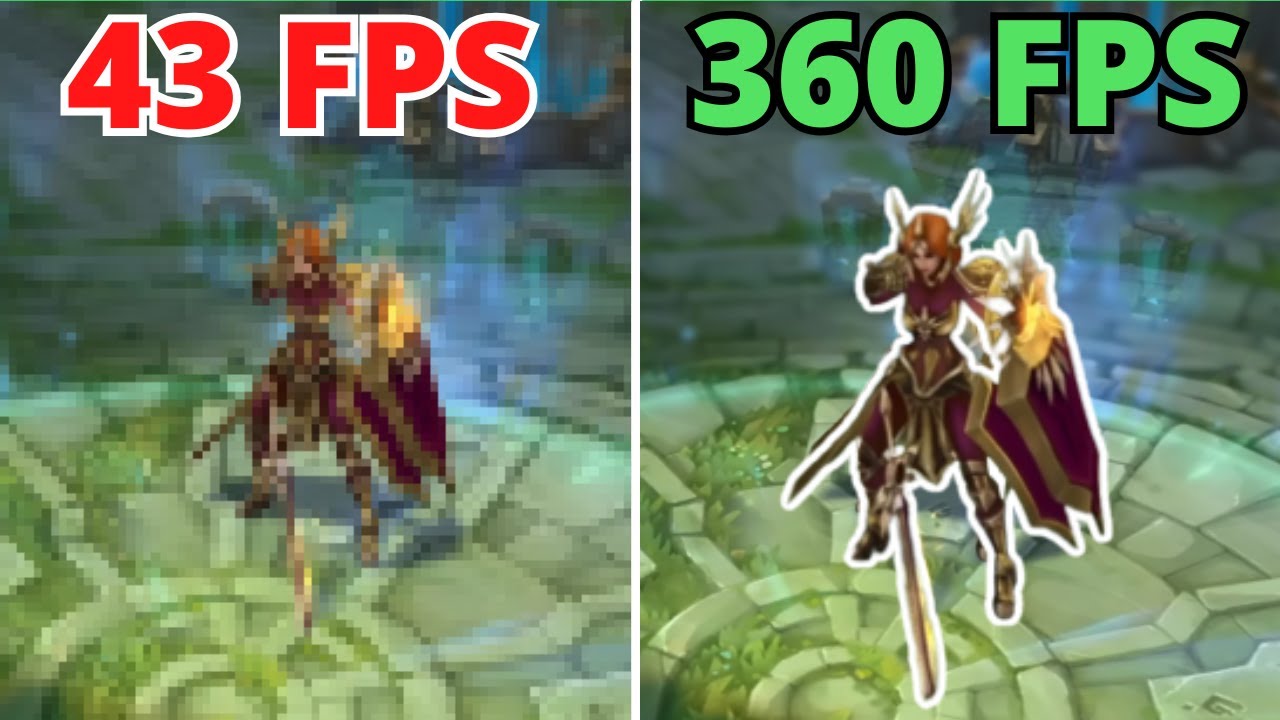 League Of Legends Max FPS Guide - Fix FPS Drops, Lagging, Stuttering ...