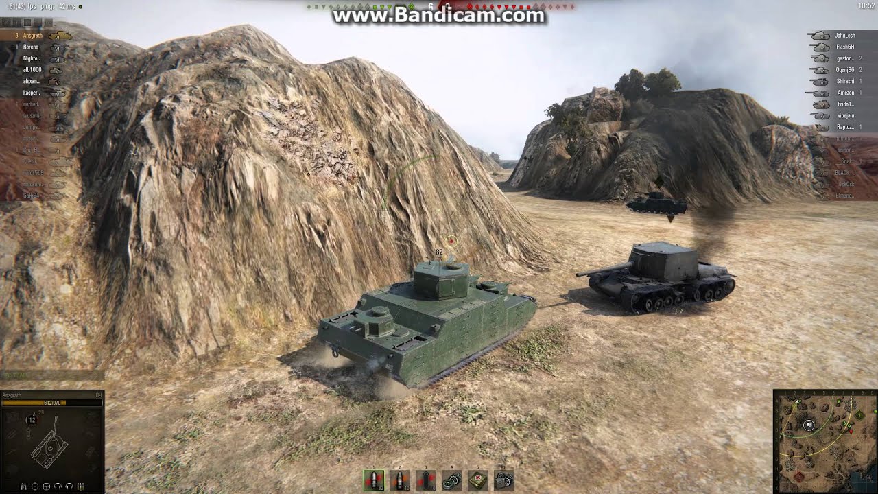 World of Tanks. O-I on El Halluf. 7 kills and 2.9k damage. - YouTube