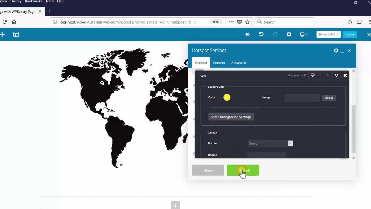 Hotspot element - XTRA WordPress Theme - YouTube