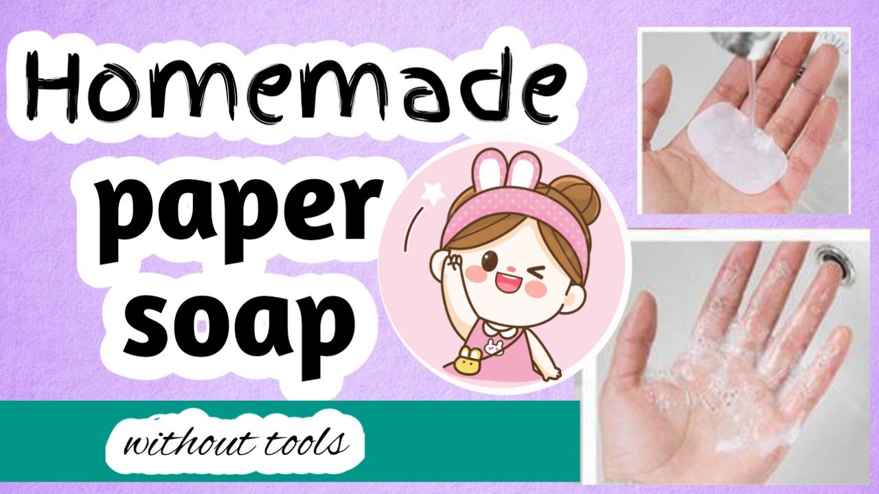 how to make paper soap at home| beauty tips| beauty hacks| easy trip ...