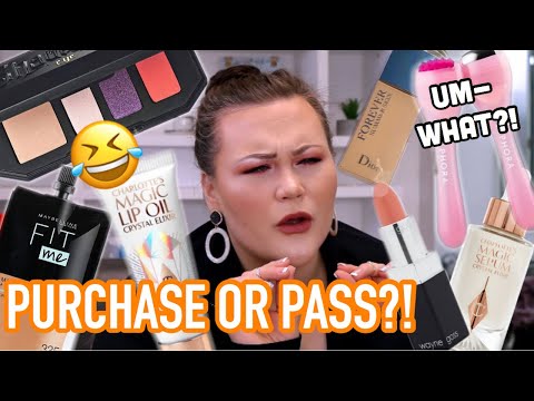 PURCHASE OR PASS! WAYNE GOSS LIPSTICKS, DIOR, HUDA... IS THAT A TRACTOR?!