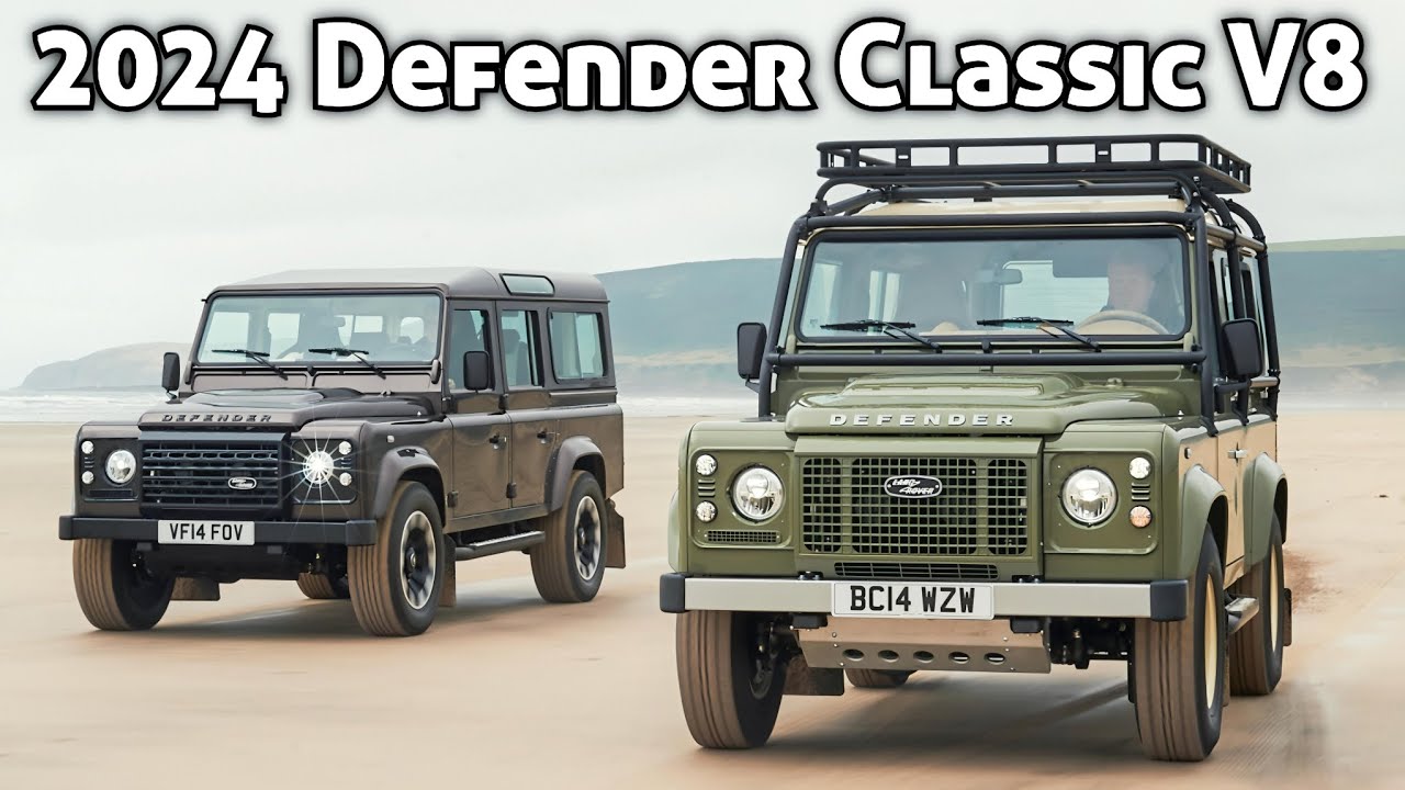 The Old Defender Is Back! | All New Land Rover Defender Classic 2024 ...