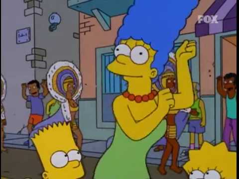 Bailar y preocuparse | Los Simpson - YouTube