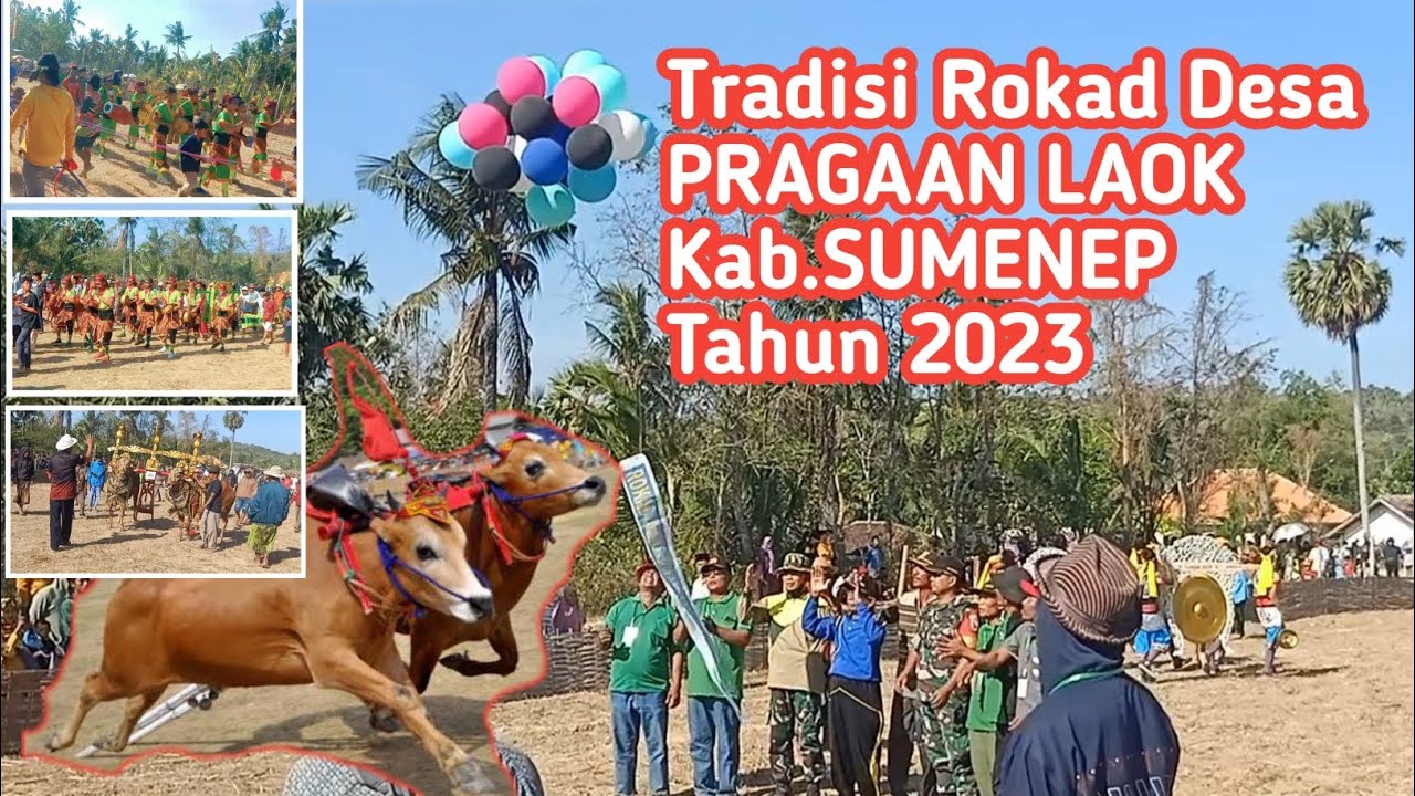 Pesta Rakyat Kabupaten Sumenep,dalam rangka rokad desa Pragaan Laok ...