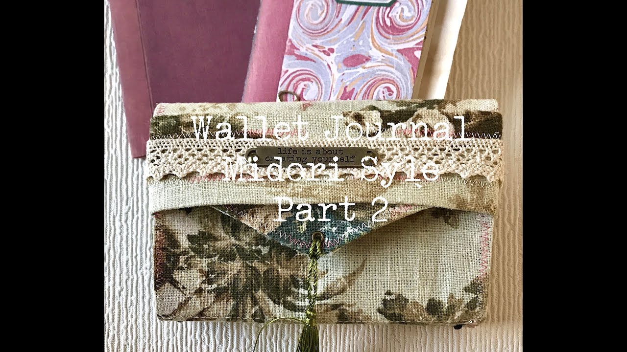 Create with me | Wallet Journal - Midori style | Part 2 - YouTube