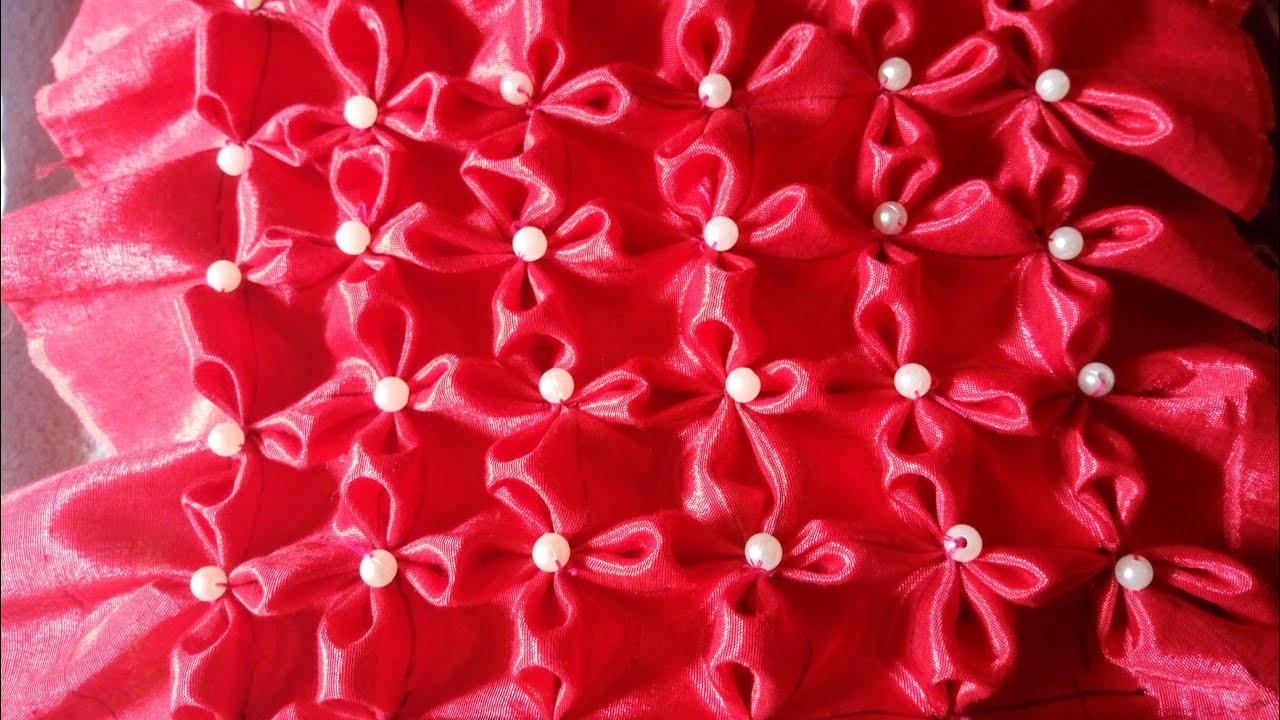 Hand work kuson cover design // কুশন কভার ডিজাইন হাতের কাজ🌷🌻💐 - YouTube