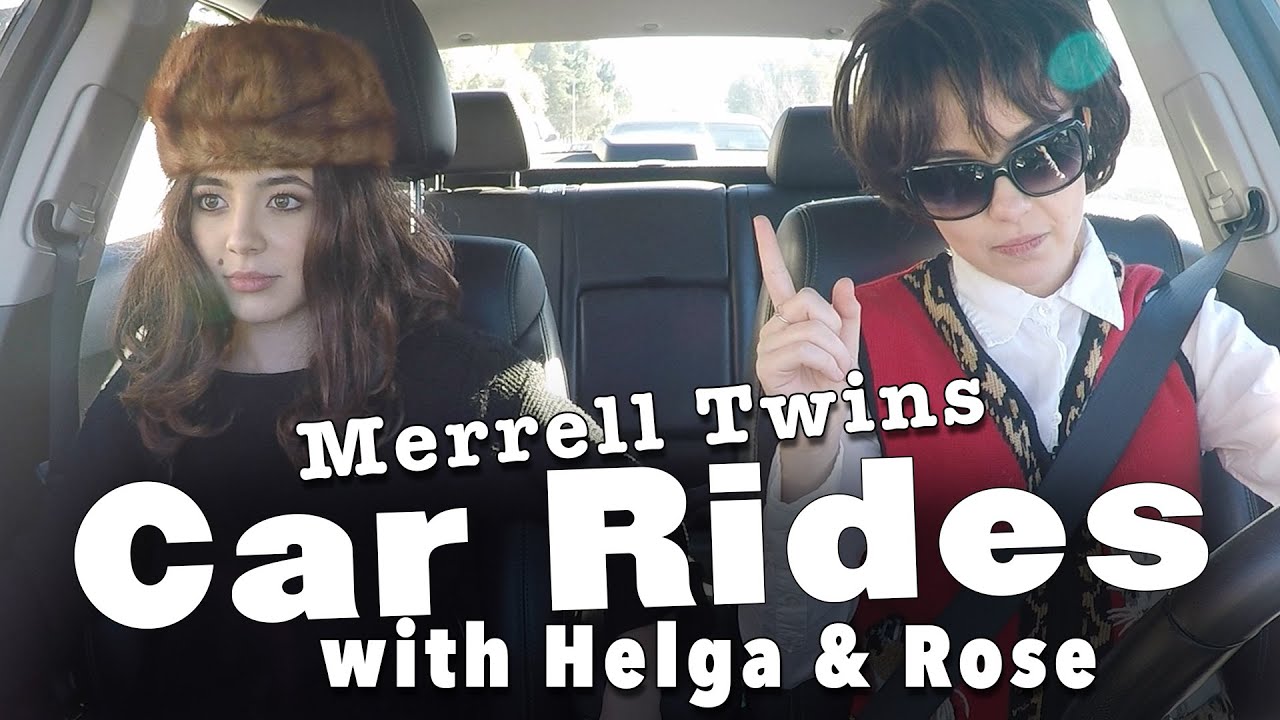 Car Rides - Merrell Twins as Helga & Rose - YouTube