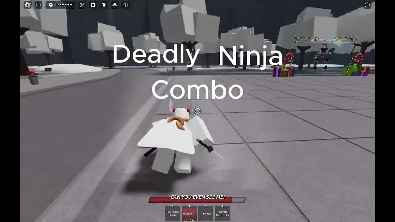 Deadly ninja combo (TSB) - YouTube