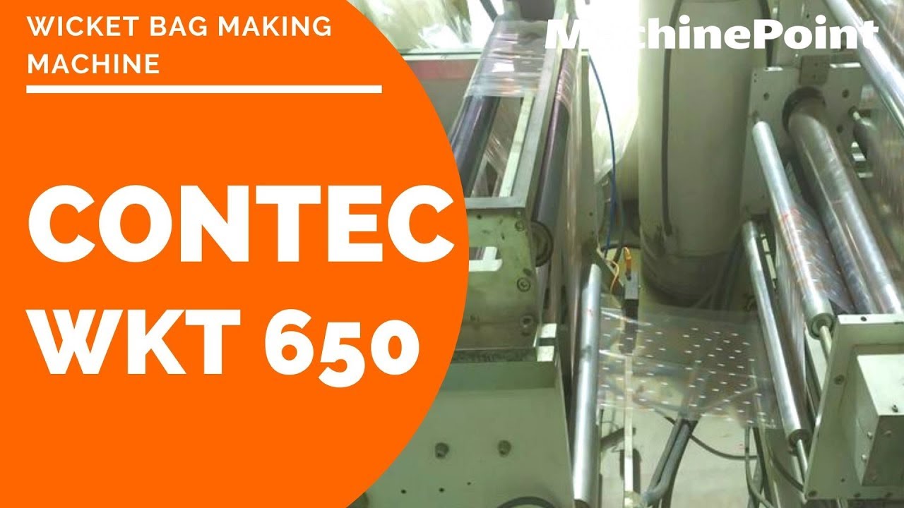CONTEC WKT 650 Wicket bag making machine | CONTEC Machines - YouTube