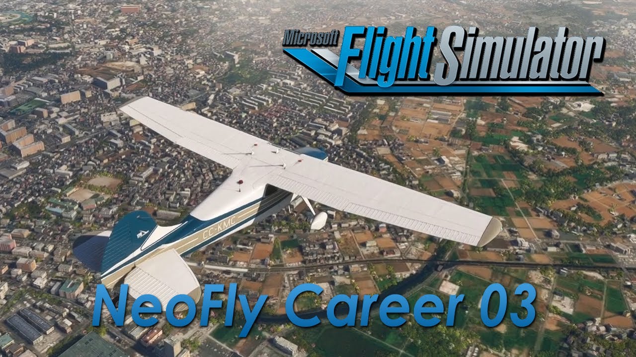 MSFS - Neofly Career 03 + Geoguessr Map Quiz - YouTube