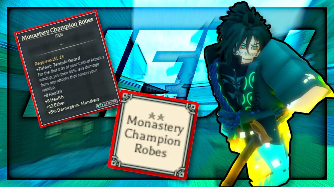 NEW Monastery Champion Robes!! Goated?? | Deepwoken - YouTube