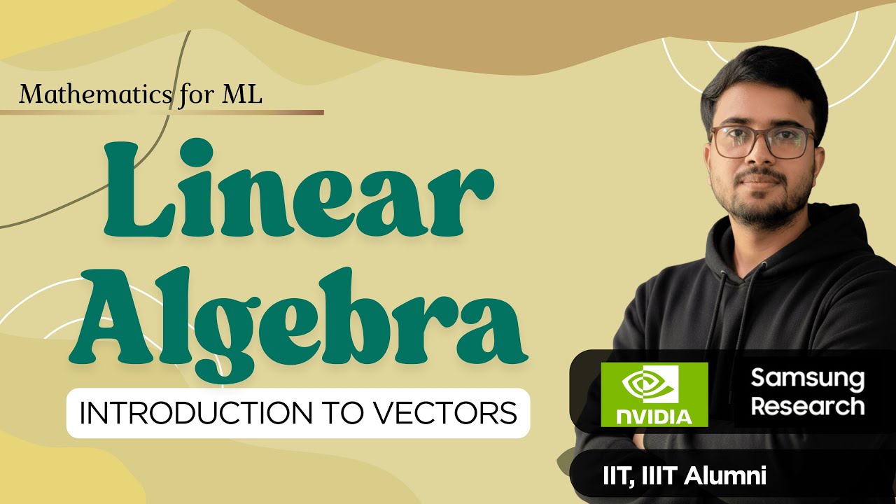 8.2 Introduction to Vectors | Operations on Vectors | Linear Algebra ...