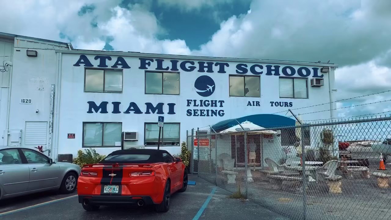 ATA Flight School Miami. Wonderful Flight - YouTube